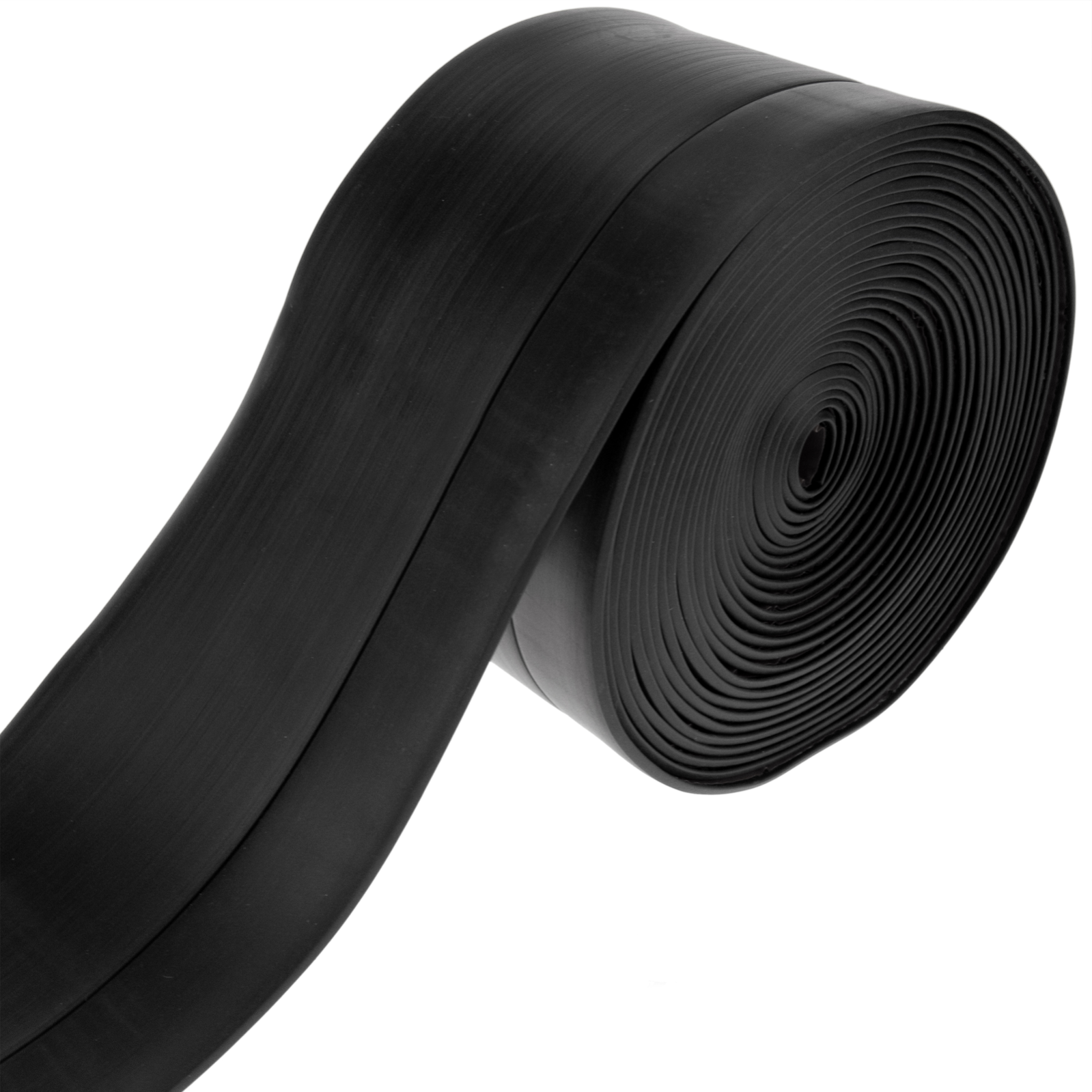 Battiscopa flessibile autoadesivo 50 x 20 mm. Lunghezza 5 m nero ...