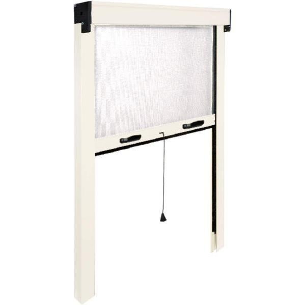 IRS ZV06114017016 Zanzariera a Rullo Verticale Finestra in Alluminio e ...