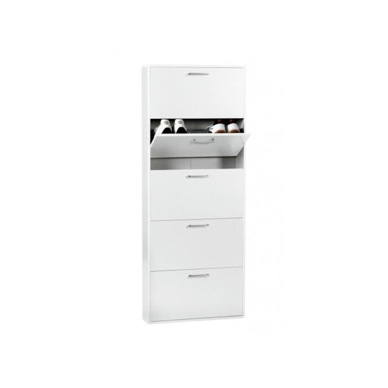 Scarpiera slim portascarpe bianca cm 164 x 65 x 15 | Leroy Merlin