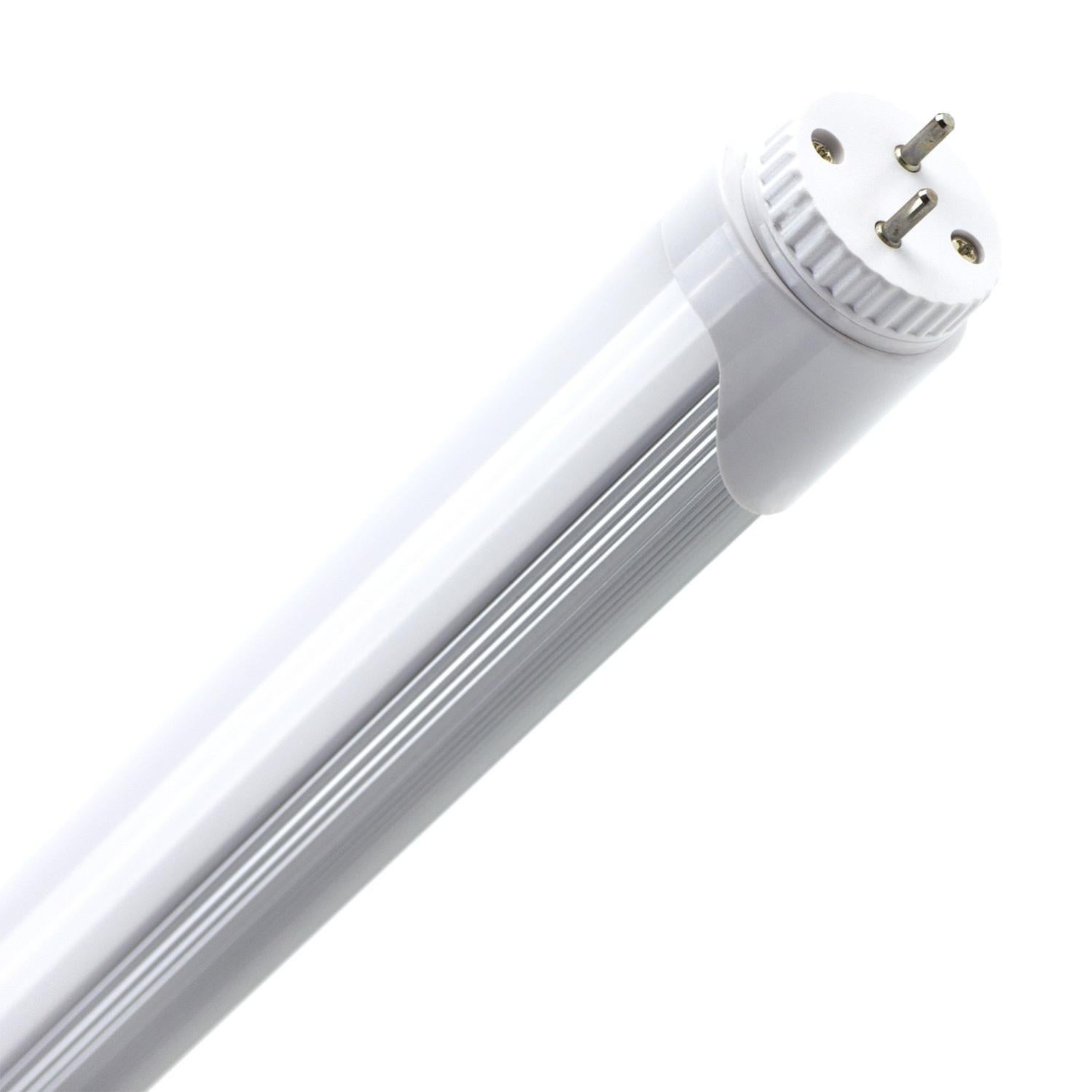 Tube LED T8 Aluminium 120cm Connexion Latérale 18W 120lm/W Blanc Froid ...