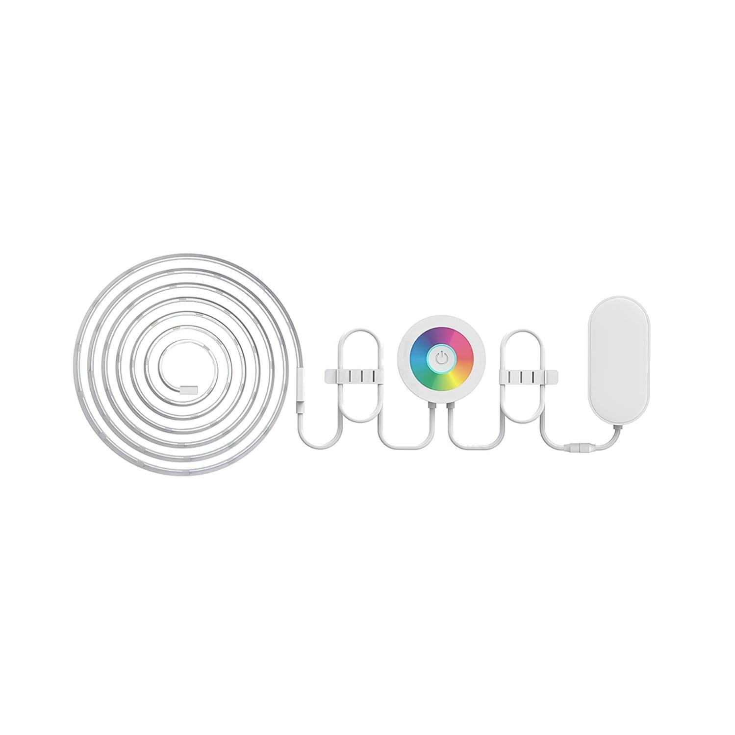 Ruban LED multicolor 2m NVS-RGBSTRIP-2-W | Leroy Merlin