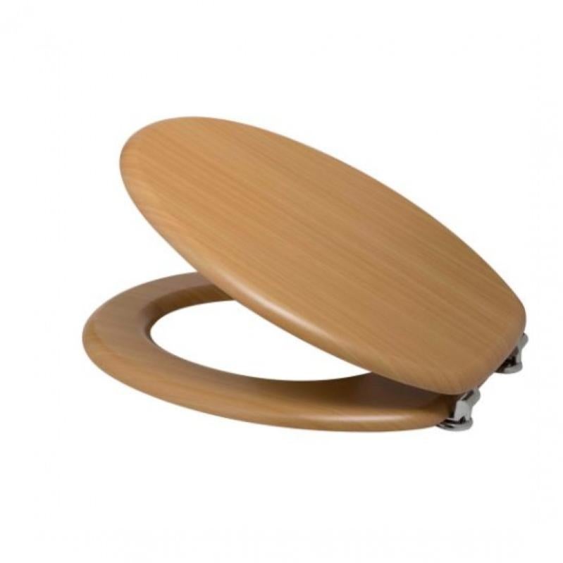 Sedile WC copriwater color faggio Pegaso Metaform | Leroy Merlin