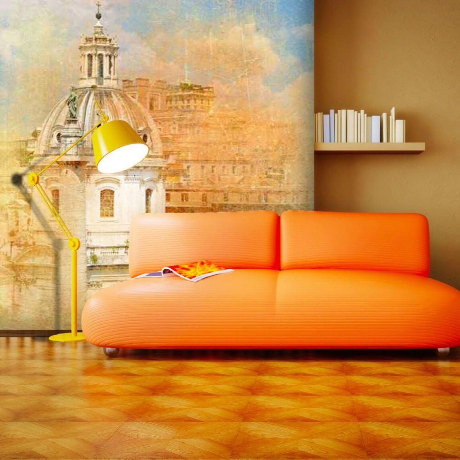 Papier peint rome millésime - 200 x 154 cm | Leroy Merlin