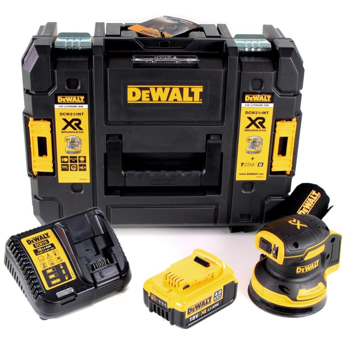 DeWalt DCW 210 M1 Ponceuse excentrique sans fil et sans balais 18V 12 ...