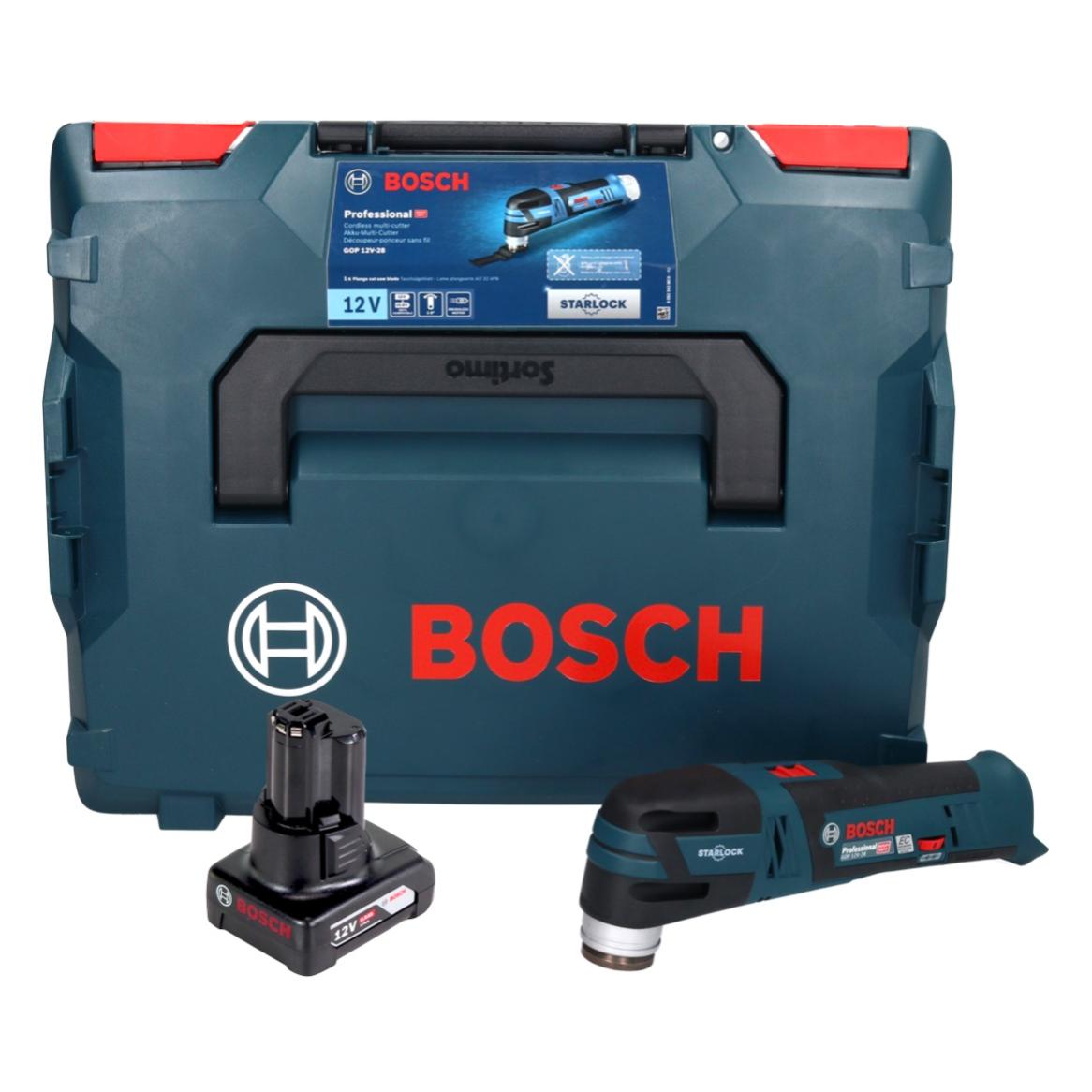 Bosch GOP 12V-28 Professional Découpeur-ponceur sans fil Brushless avec ...