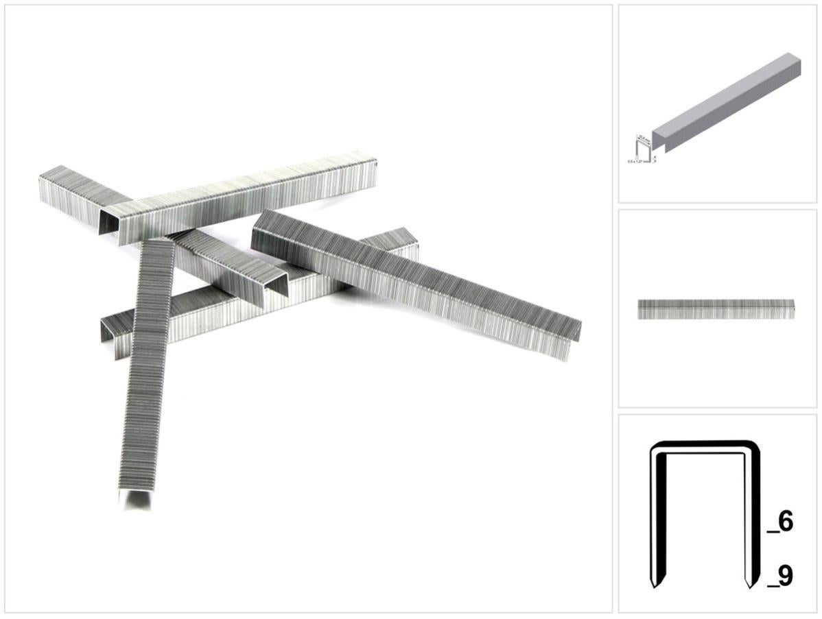 Prebena PF09CNK Graffette per graffiatrici di tipo PF - 5000 pezzi da 9 ...