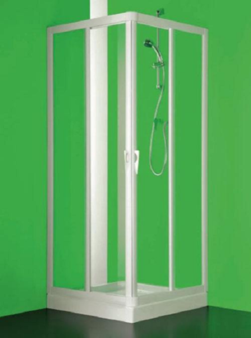 FORTE SKIPPER SMART BOX DOCCIA IN PVC ANGOLARE 90 X 90 CM RIDUCIBILE ...