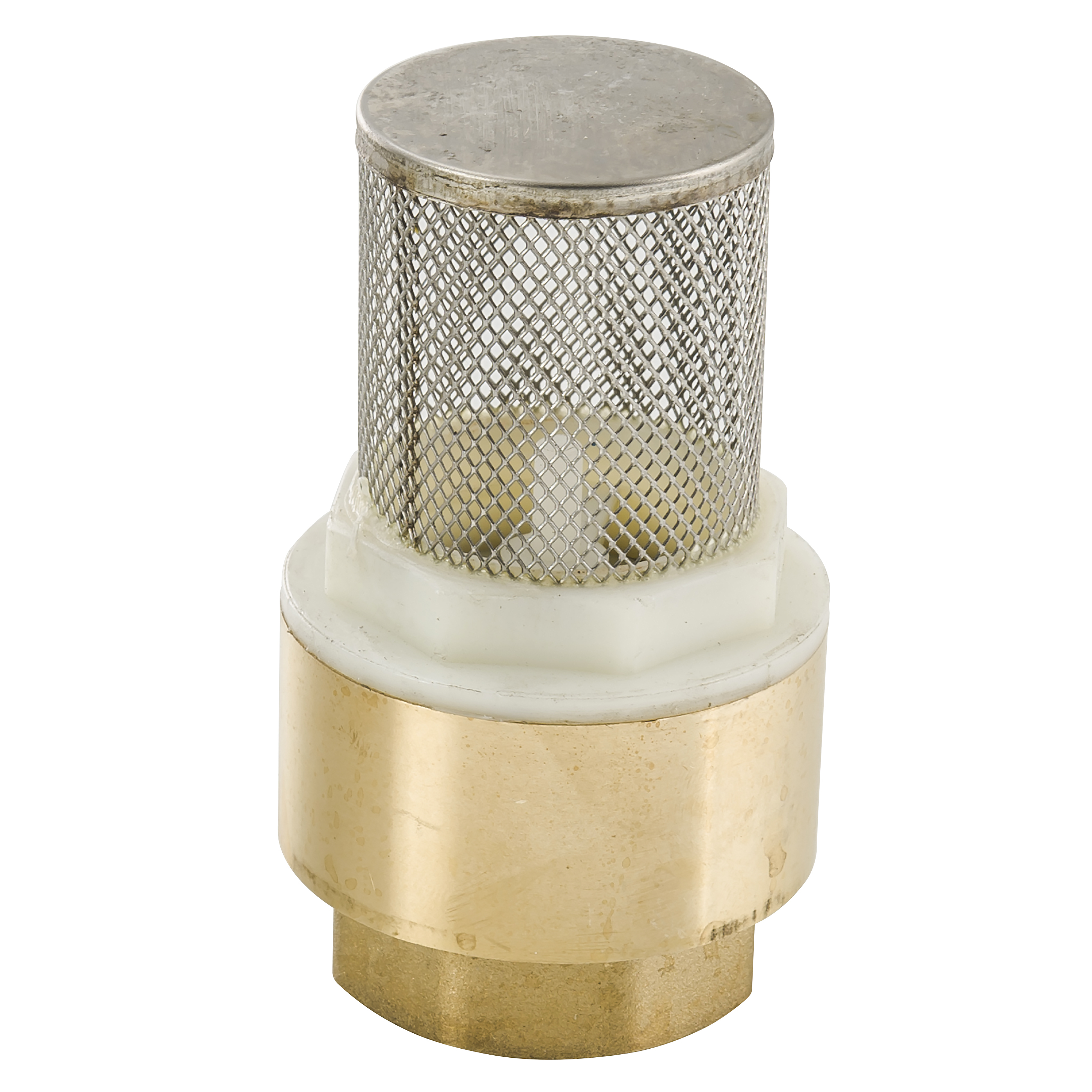 Crépine femelle en laiton avec clapet et tamis | Leroy Merlin