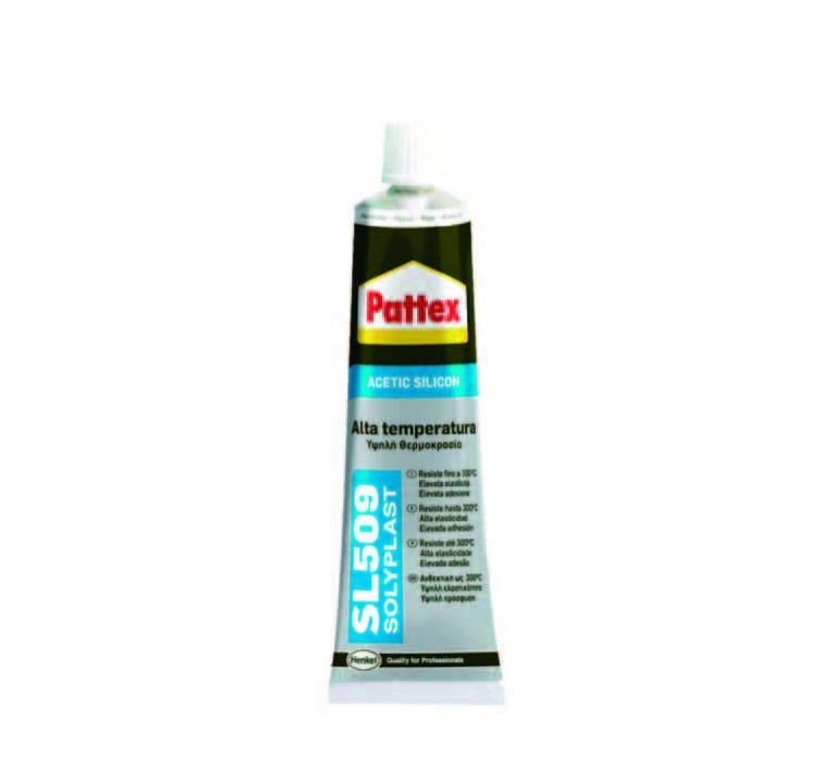 Pattex silicone sl 509 per alte temperature rosso - ml.70 | Leroy Merlin