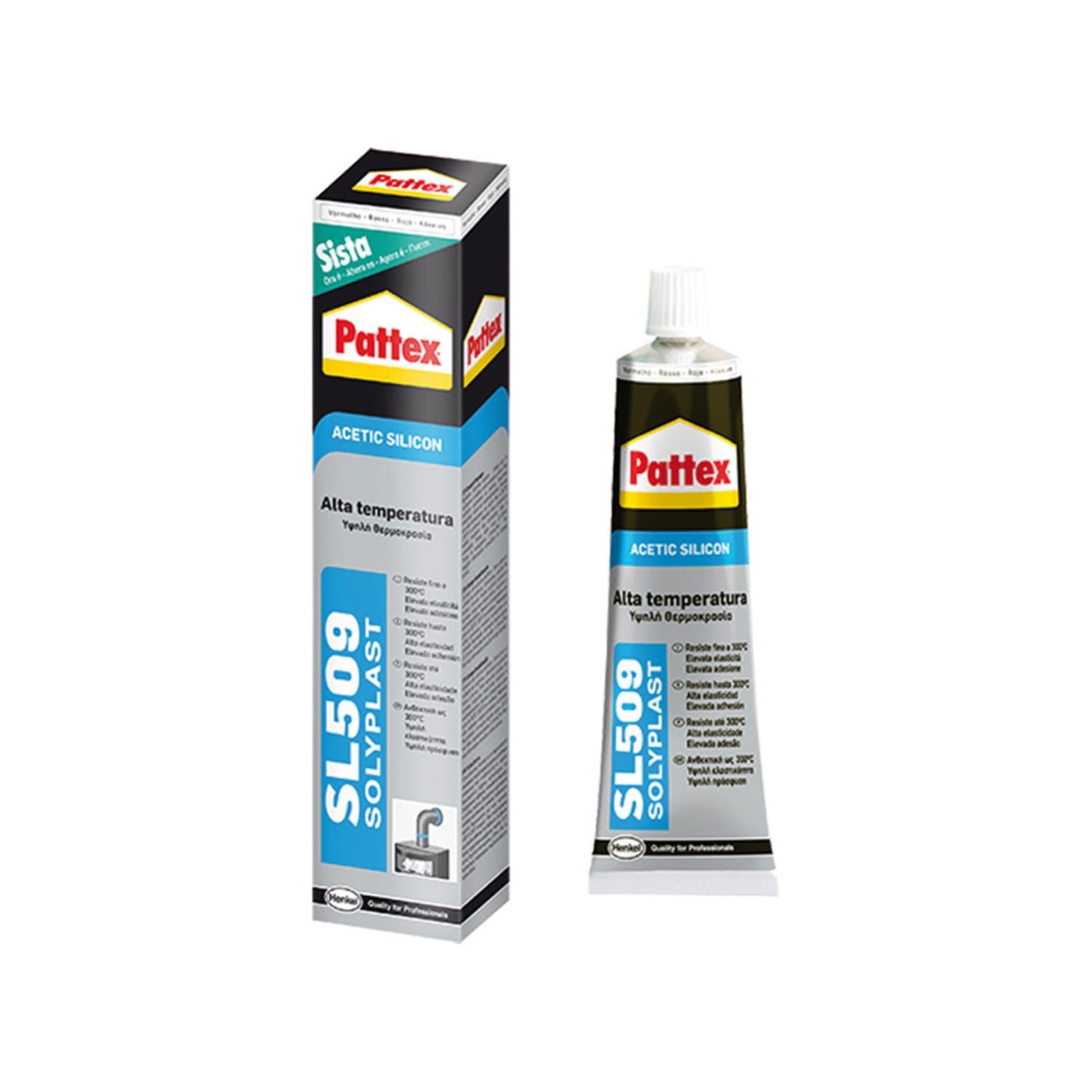 Pattex silicone sl 509 per alte temperature rosso | Leroy Merlin