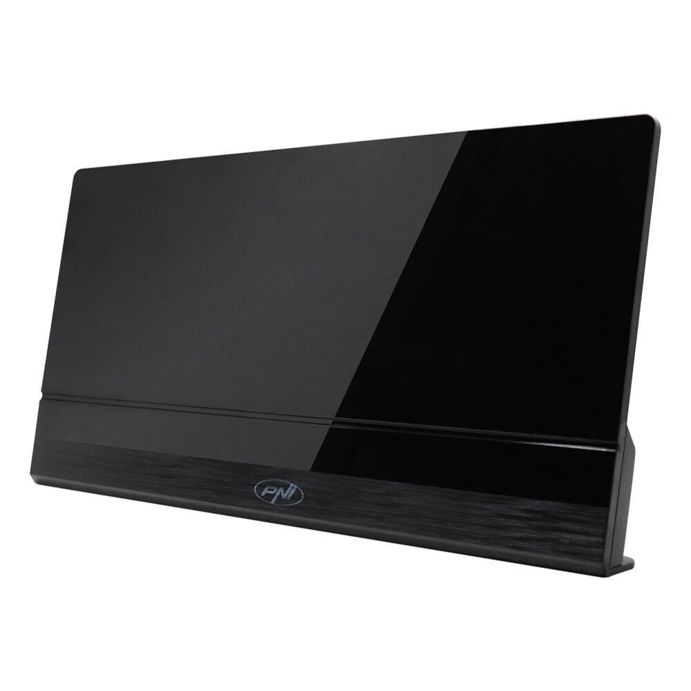 Antenna DVB-T2 PNI TV801 con amplificatore, per segnale TV digitale FM ...