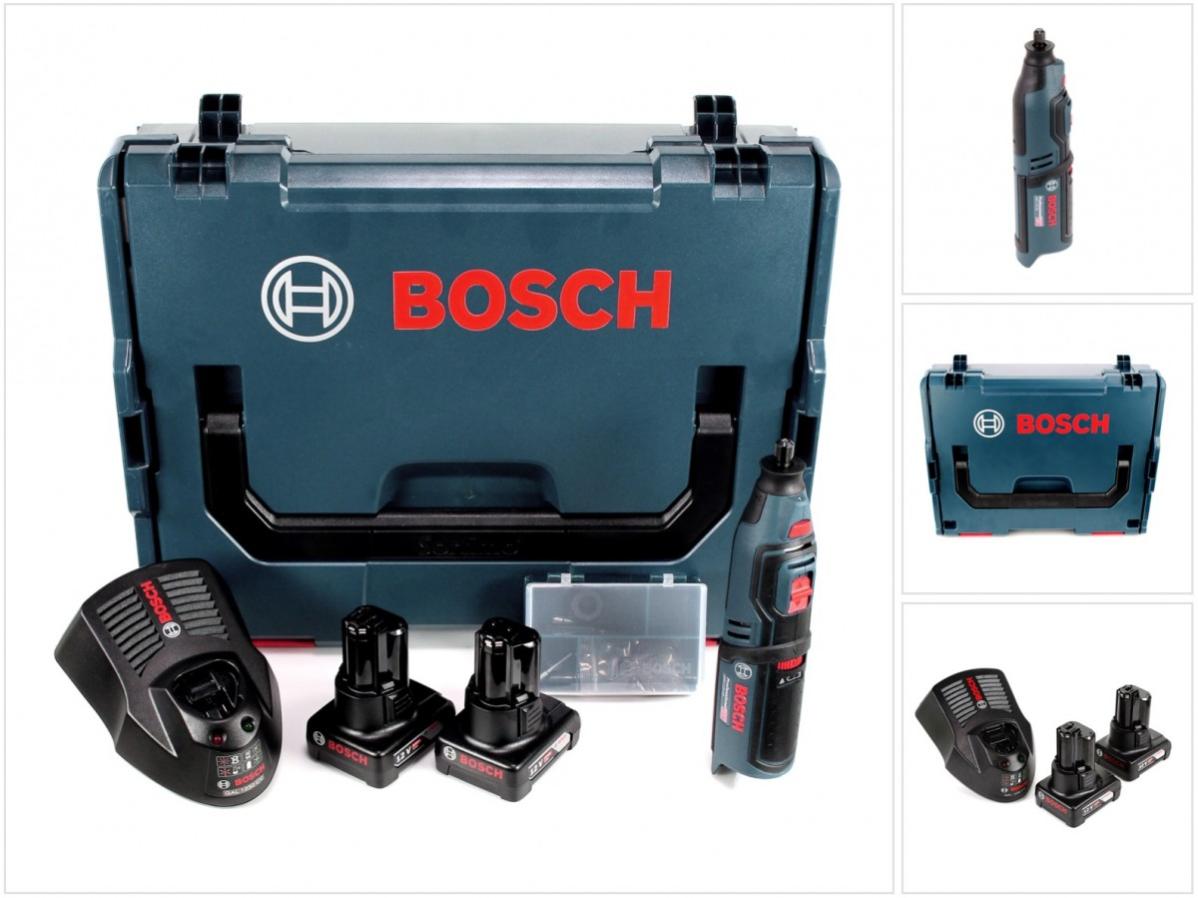 Bosch GRO 12V-35 Professional Utensile rotativo a batteria in valigetta ...