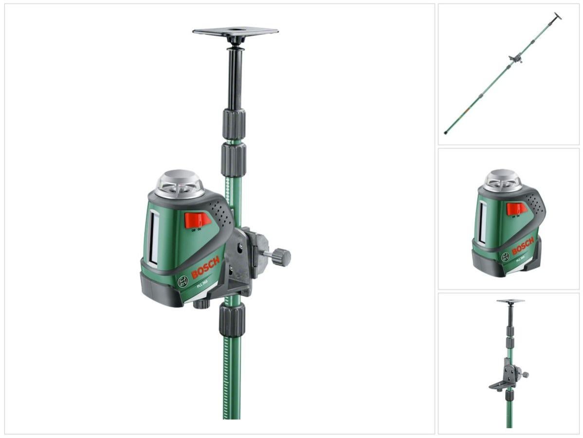 Bosch PLL 360 Laser lignes + 1x Tige télescopique Bosch TP 320 ...