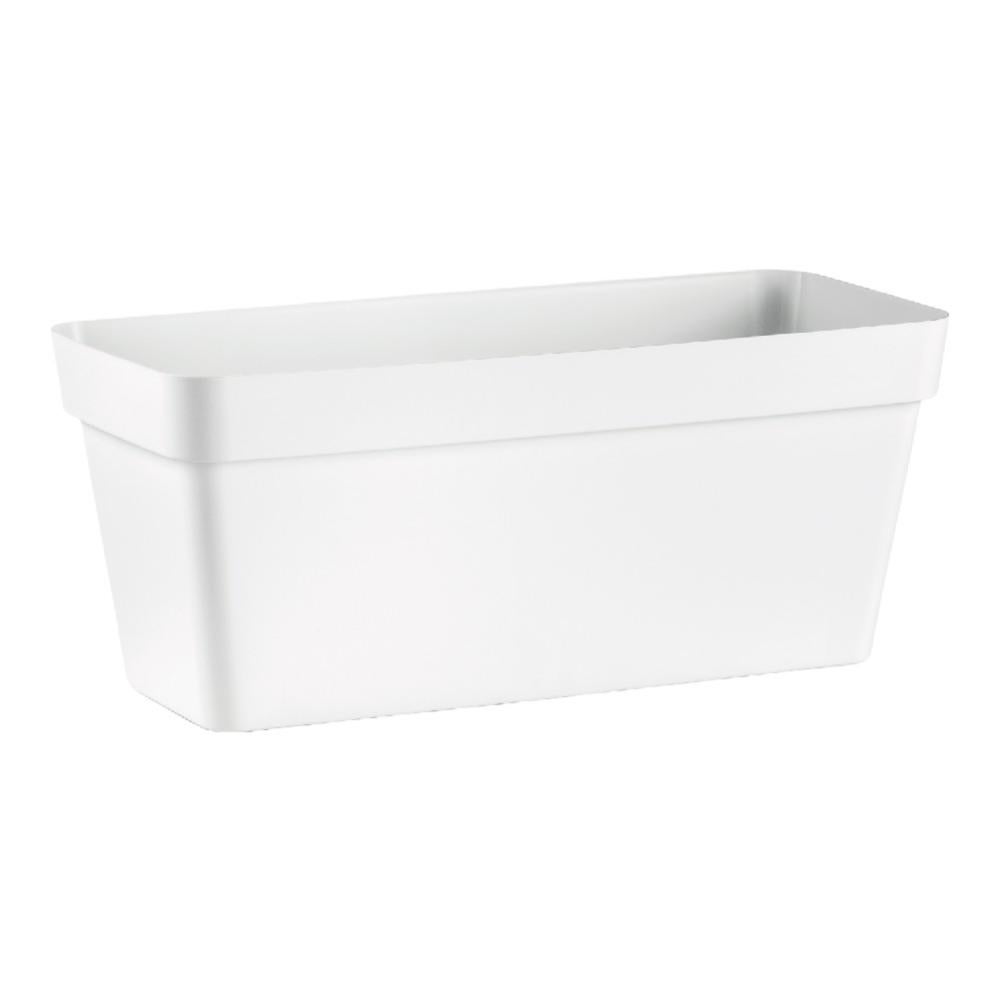 FIORIERA CASSETTA RETTANGOLARE MODERNA CLEO CON RUOTE IN PLASTICA 100 ...