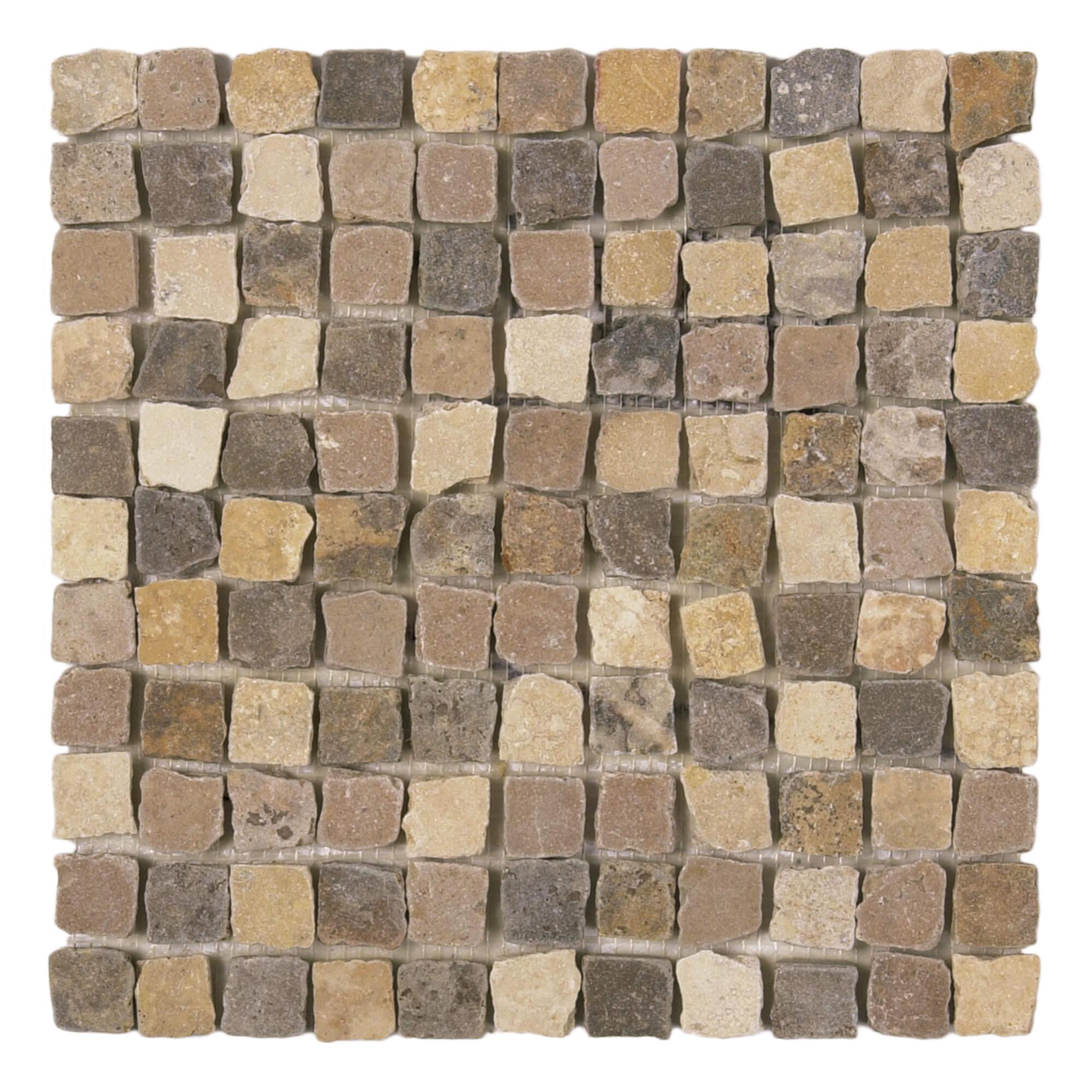 Mosaïque Sol Et Mur Marbre Mix 30.5x30.5cm (vendu à l'unité) - RO'MA ...