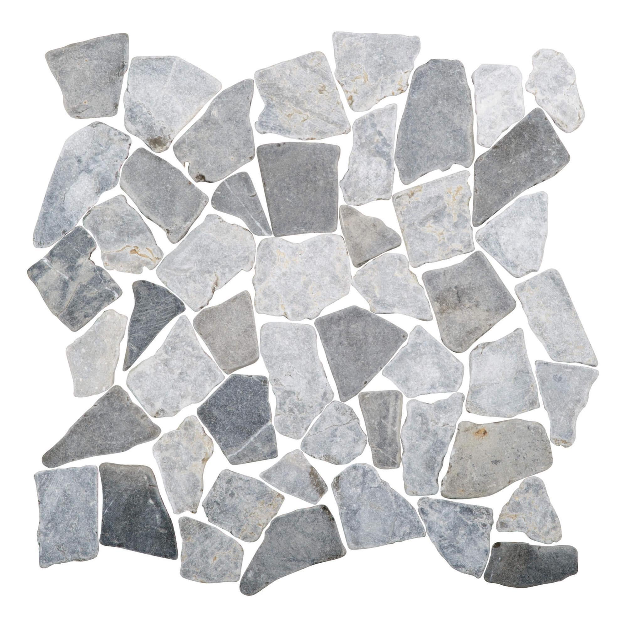 Mosaïque Mur Opus Marbre Mix Gris 30x30cm (vendu à l'unité) - RO'MA ...