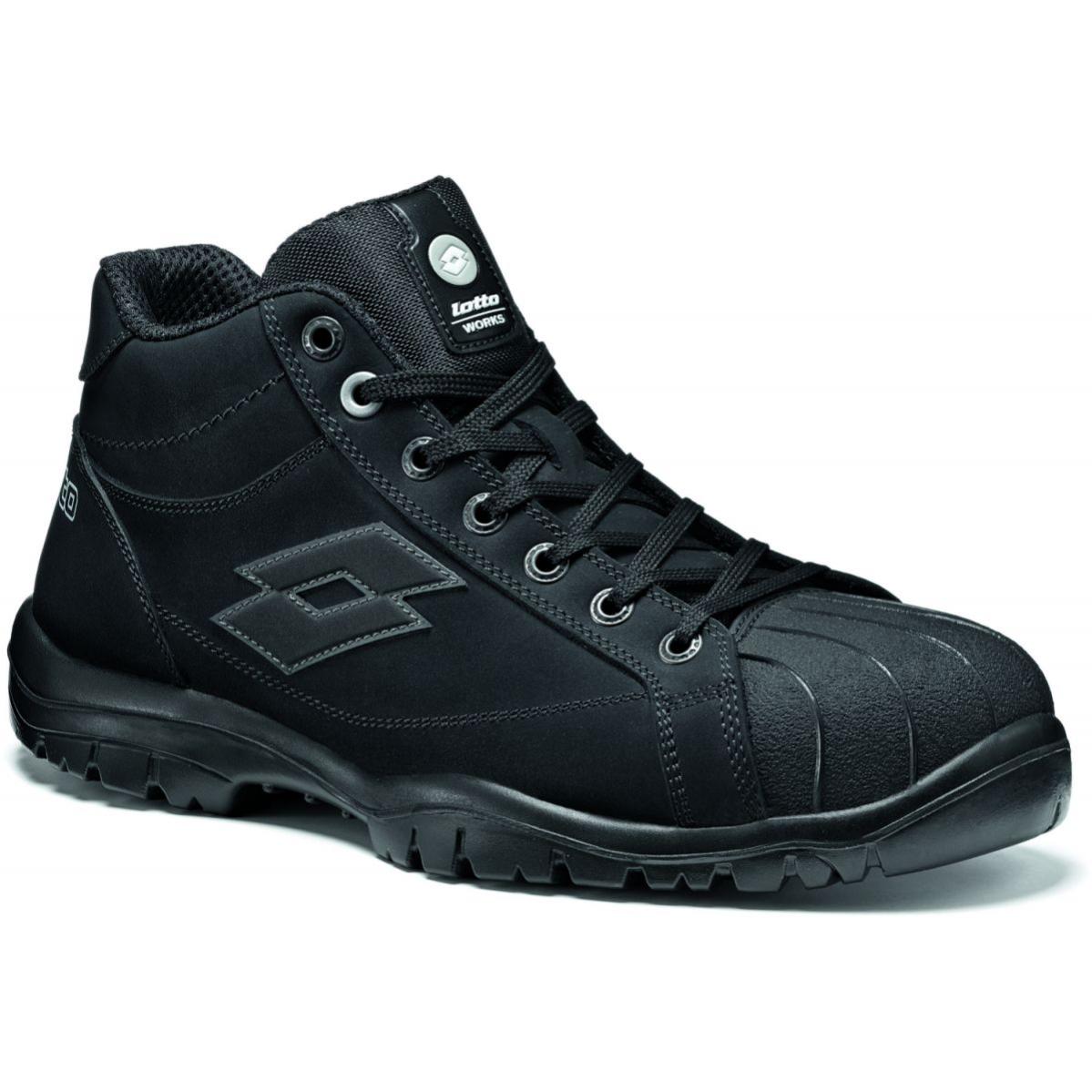Chaussures de sécurité mi-hautes Jump 925 S3 noir - Lotto - Taille 44 ...