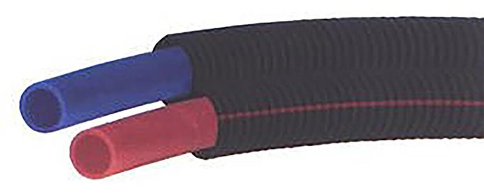 Tube PER prégainé double - Ø 16 x 1,5 tube gainé duo bleu et rouge - la ... Tube PER prégainé double - Ø 16 x 1,5 tube gainé duo bleu et rouge - la ...