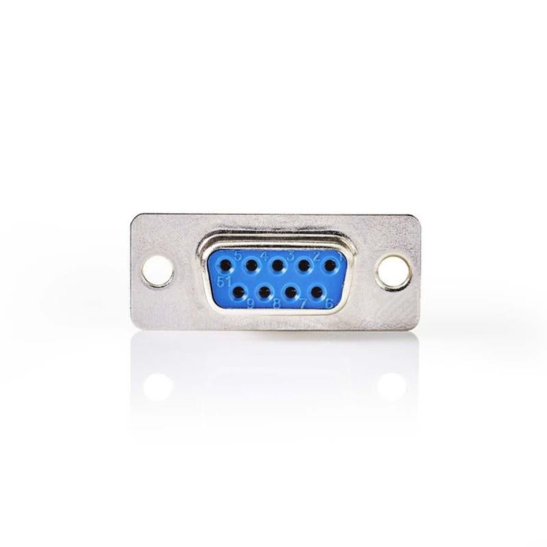 NEDIS Montage sur Châssis Sub-D Sub-D Femelle à 9 Broches Métal | Leroy ...