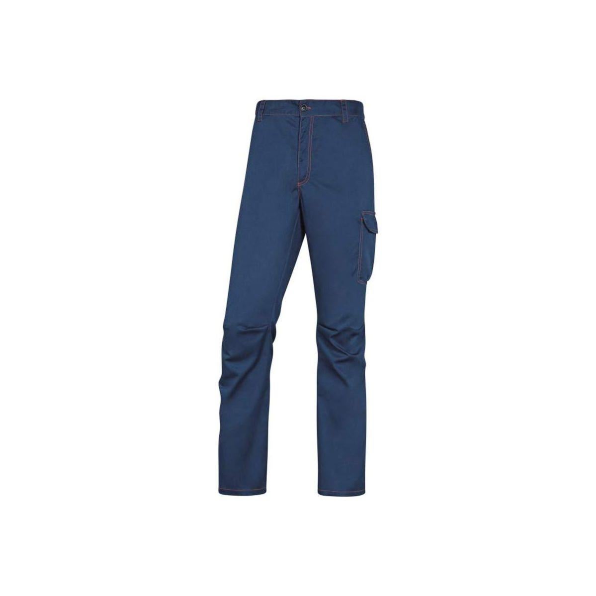 PANTALON DE TRAVAIL PANOSTYLE POLYESTER COTON ET ELASTHANNE Bleu marine ...