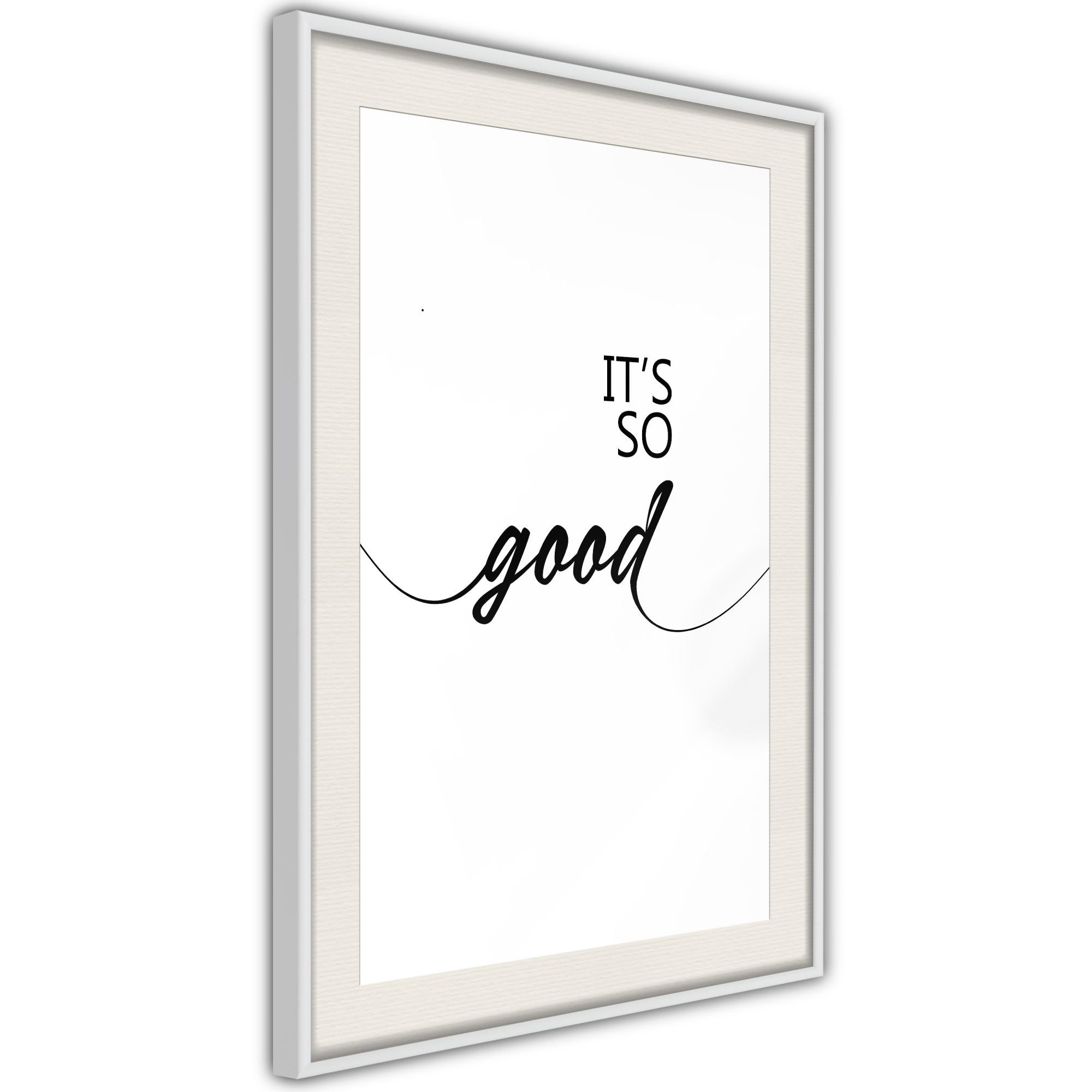 Poster - So Good 20x30 cm | Leroy Merlin