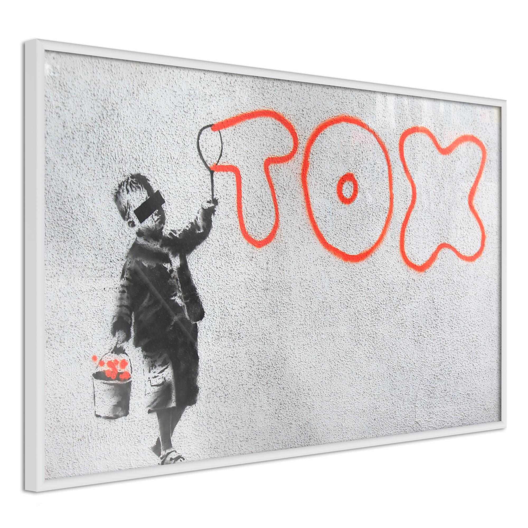 Poster et affiche - Banksy: Tox 45x30 cm | Leroy Merlin