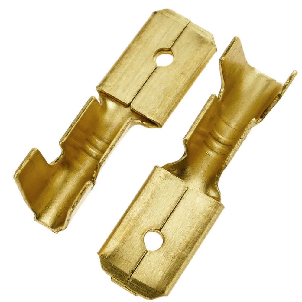 Terminale Faston Maschio 6,3 mm Confezione da 100 unità | Leroy Merlin