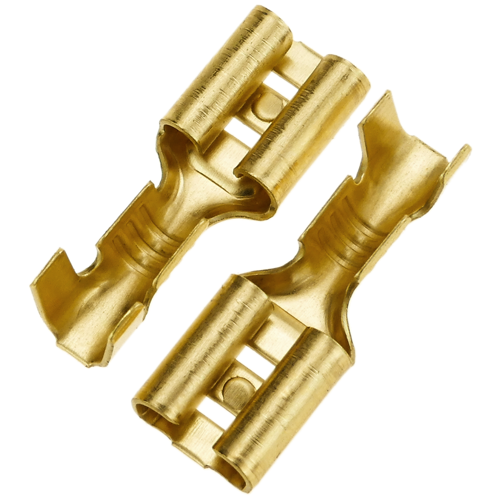 Terminal Faston Hembra 4.8 mm Pack de 100 uds | Leroy Merlin