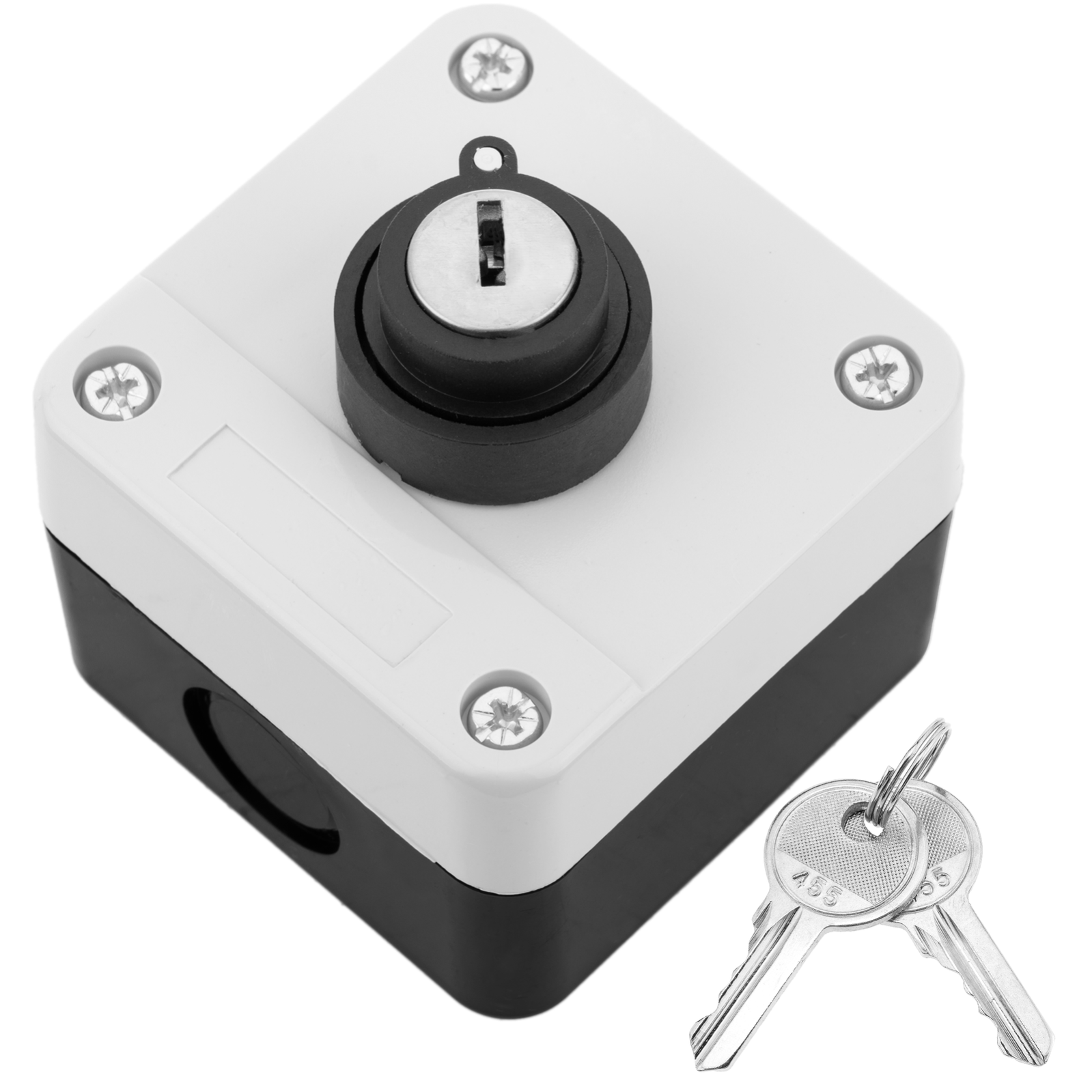 Boîte de commande avec 1 commutateur 1NO 1NC avec clé | Leroy Merlin