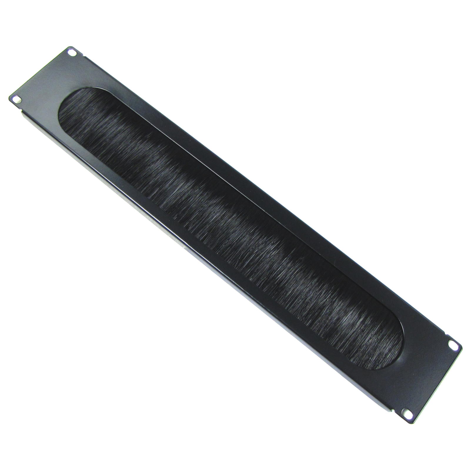 Pannello passacavi per rack 19" 2U con spazzola per la gestione dei ...