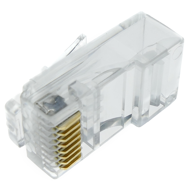 Connecteur rj45 cat 6 avec guide au meilleur prix | Leroy Merlin