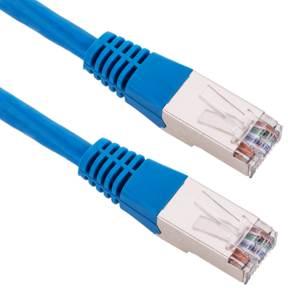 Cable FTP categoría 6 azul 5m | Leroy Merlin
