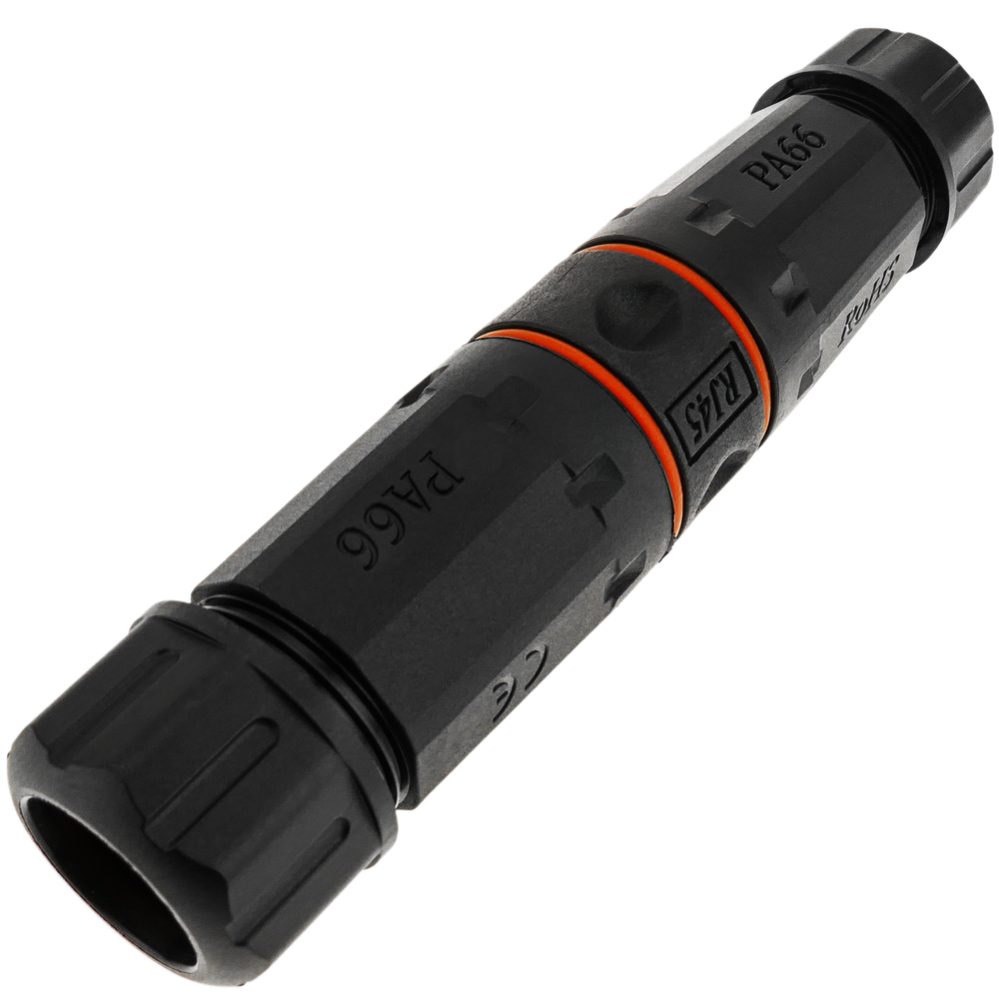 Conector RJ45 extensor cable Ethernet waterproof IP68 Cat.6A | Leroy Merlin