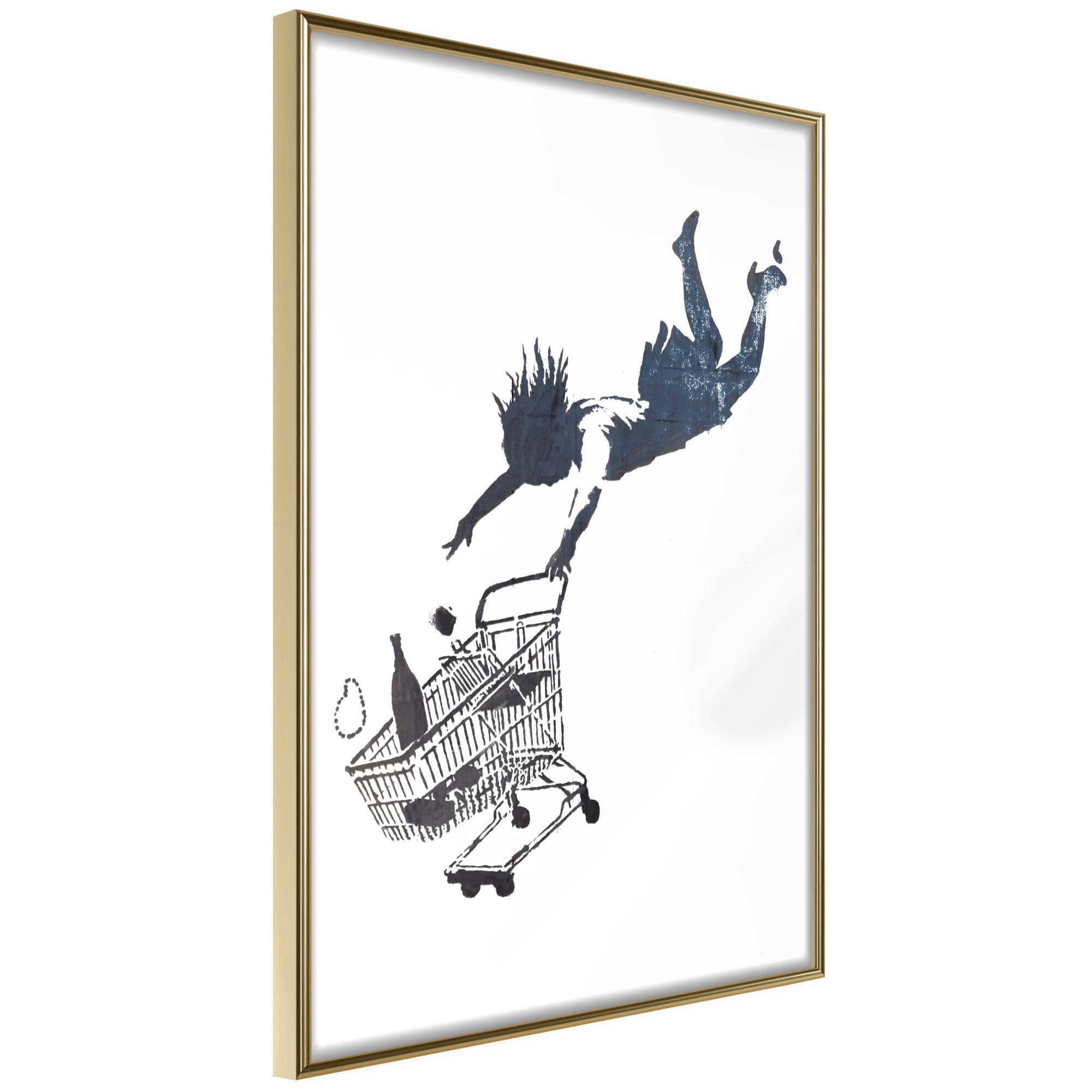 Poster - Banksy: Shop Until You Drop 20x30 cm | Leroy Merlin