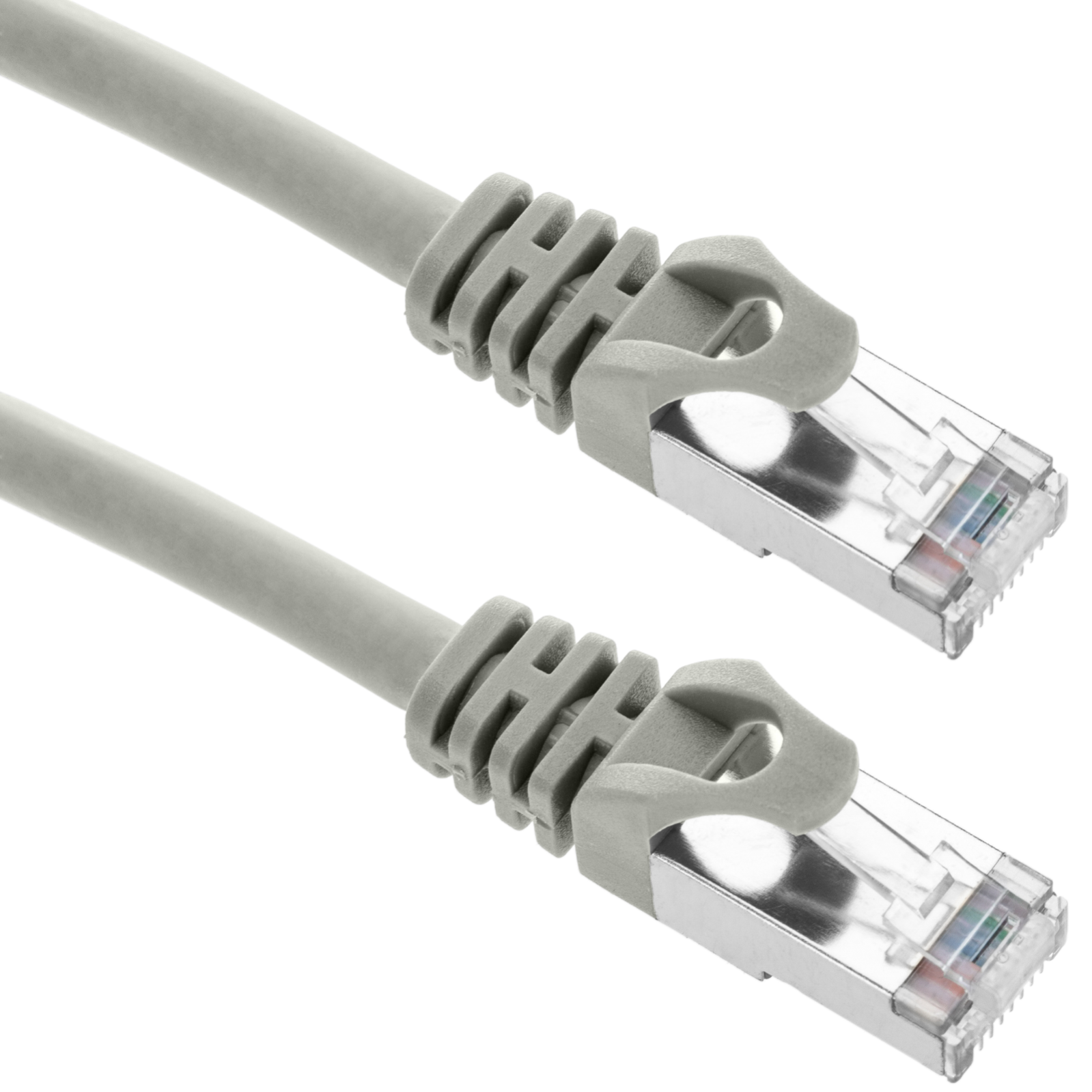 Câble réseau Ethernet STP gris Cat.6a 1 m | Leroy Merlin