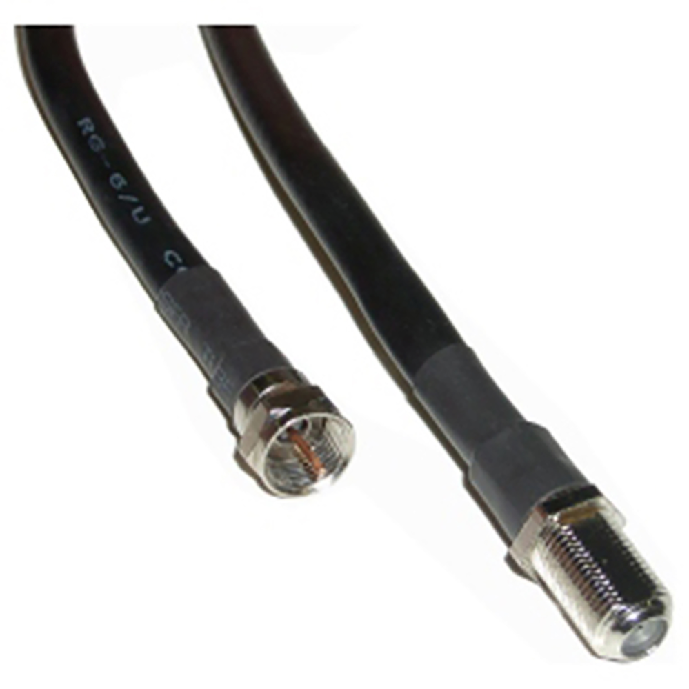 Cable coaxial RG6U F macho a F hembra de 1.5m | Leroy Merlin