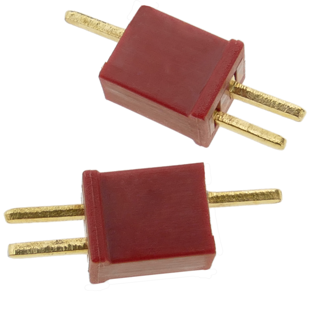 Connettore RC Micro T PLUG per ricarica e alimentazione Coppia maschio ...