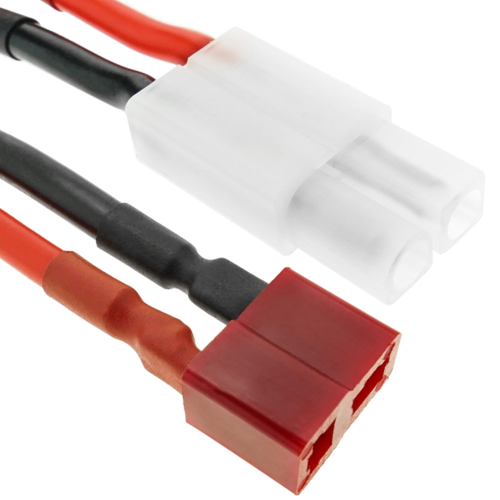Câble T PLUG femelle vers TAMIYA #1 mâle 8cm 14AWG Charge et ...