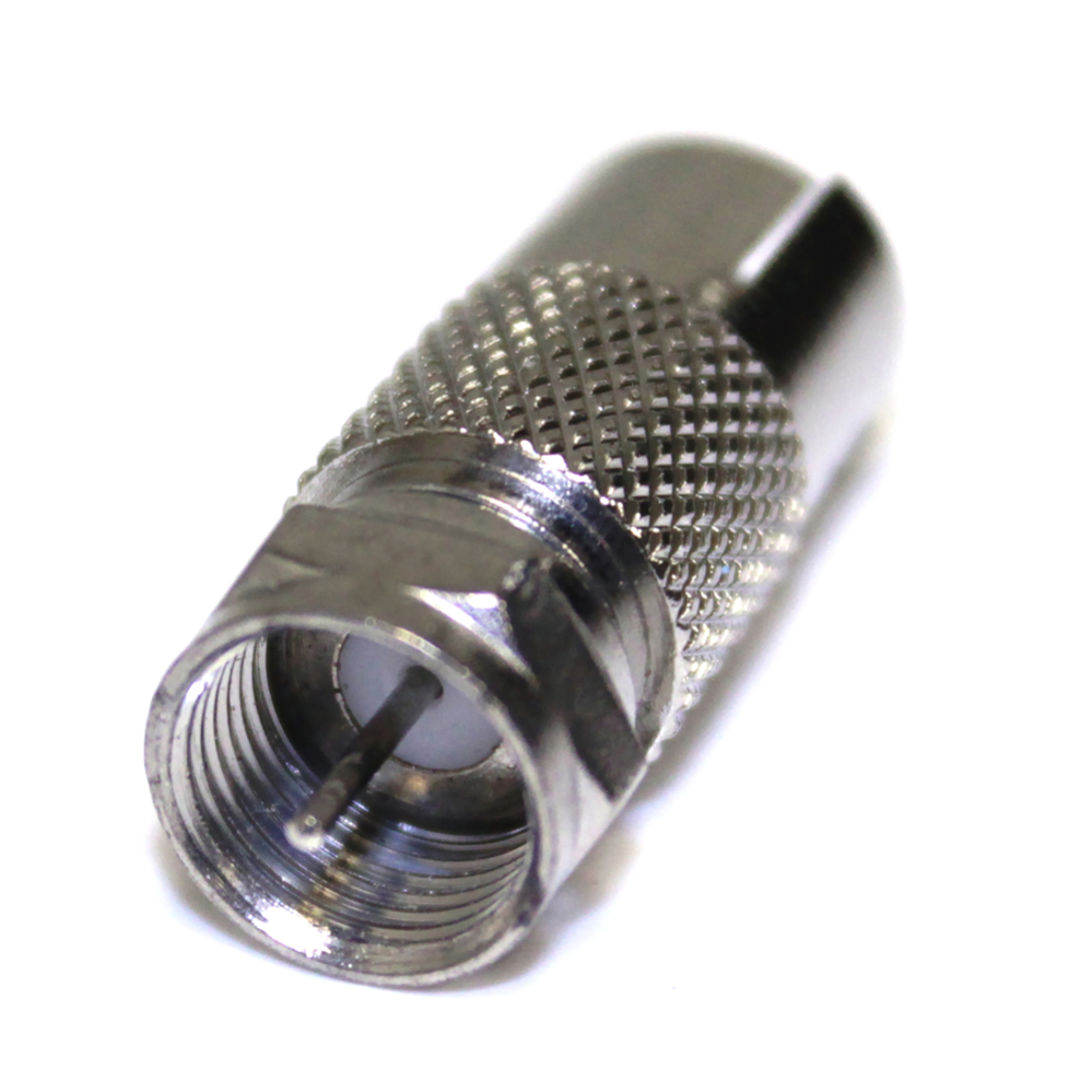 F connecteur mâle femelle coaxial connecteur d"antenne | Leroy Merlin