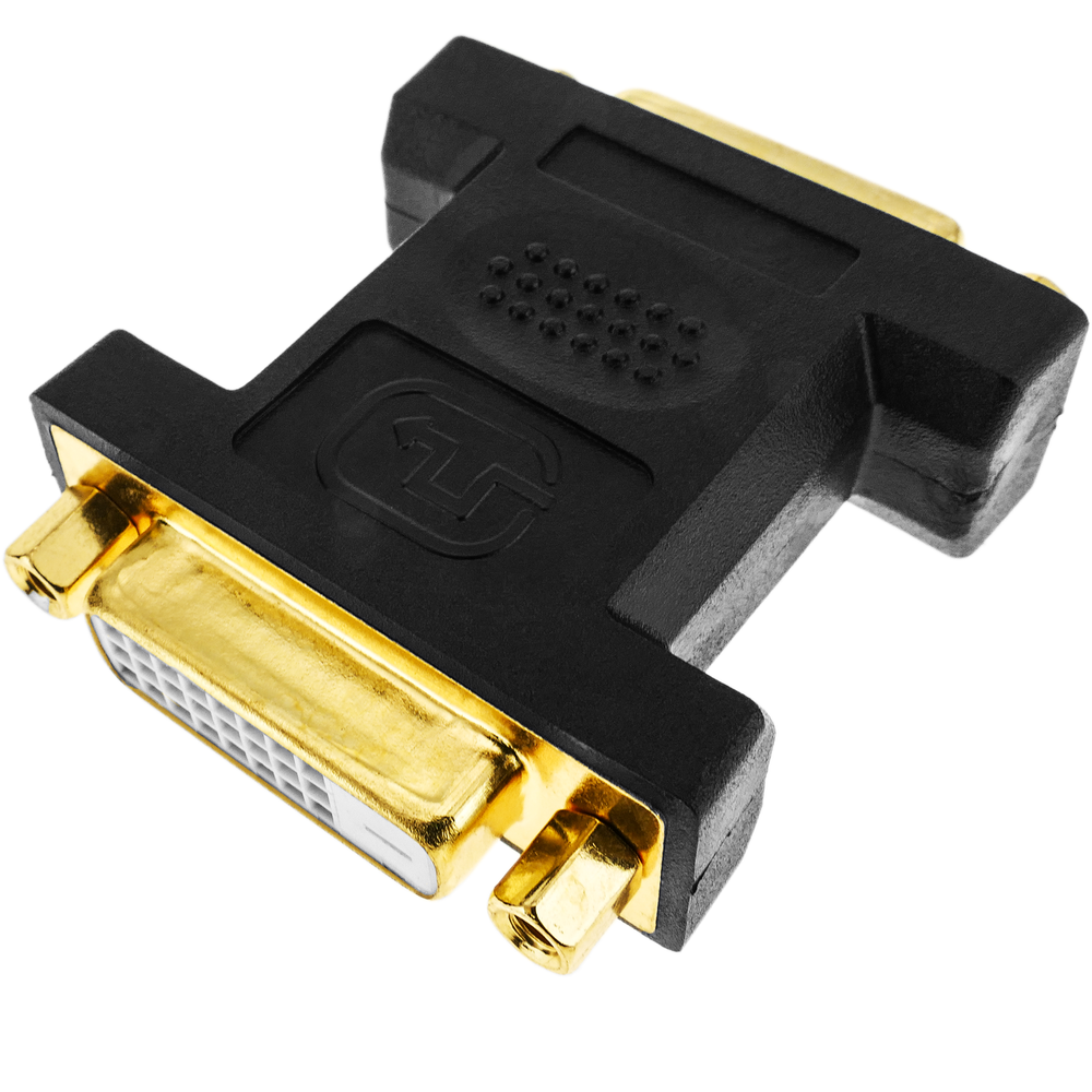 Adaptateur DVI-D femelle à DVI-D femelle dual link | Leroy Merlin