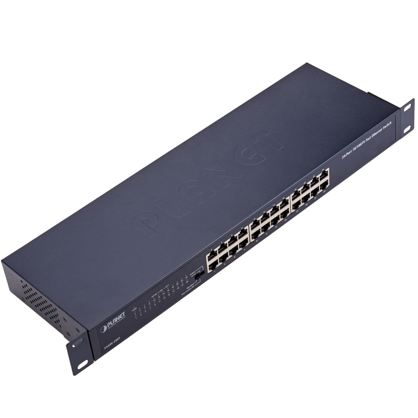 Conmutador LAN switch 10/100Mbps 24UTP rack19 | Leroy Merlin