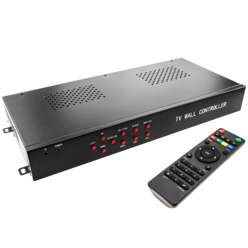 Video video matrice parete schermi 9 3x3 HDMI DVI VGA CVBS | Leroy Merlin