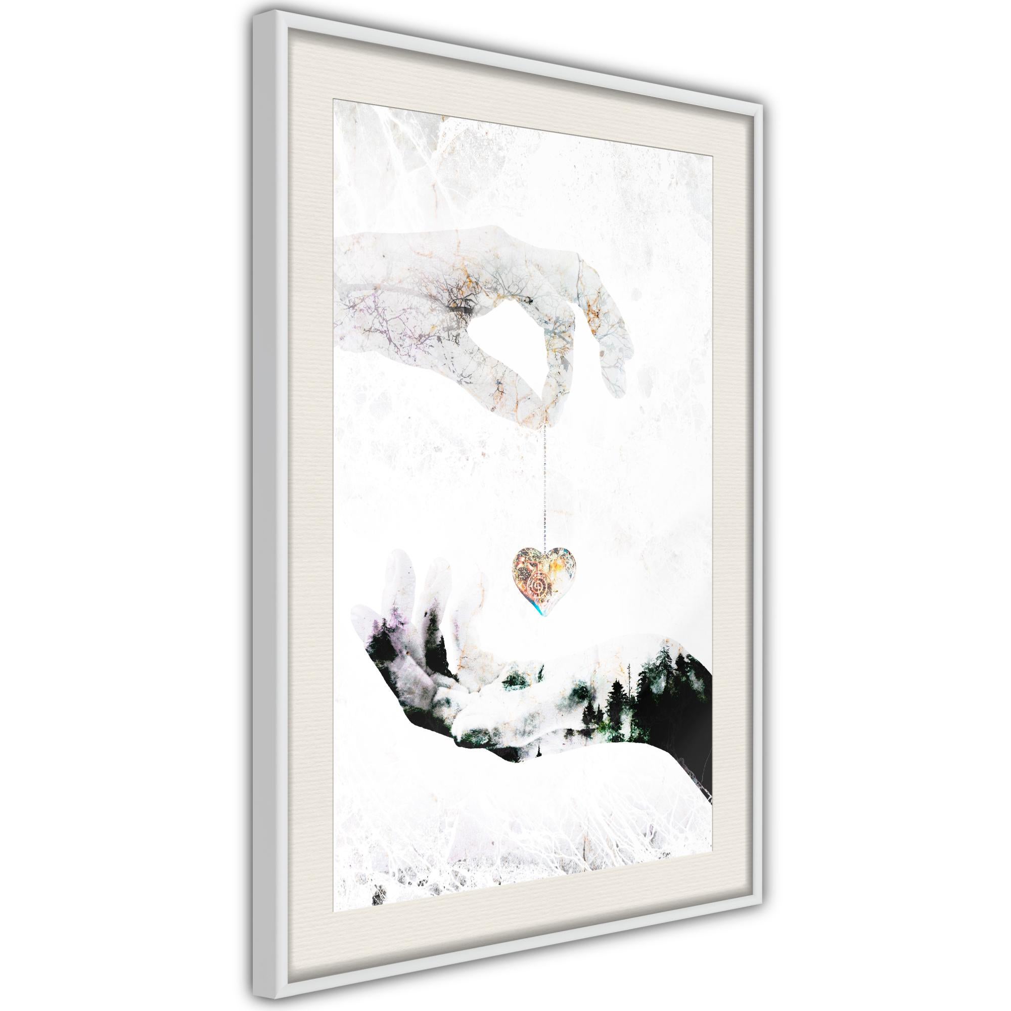 Poster - Give Me Your Heart 20x30 cm | Leroy Merlin