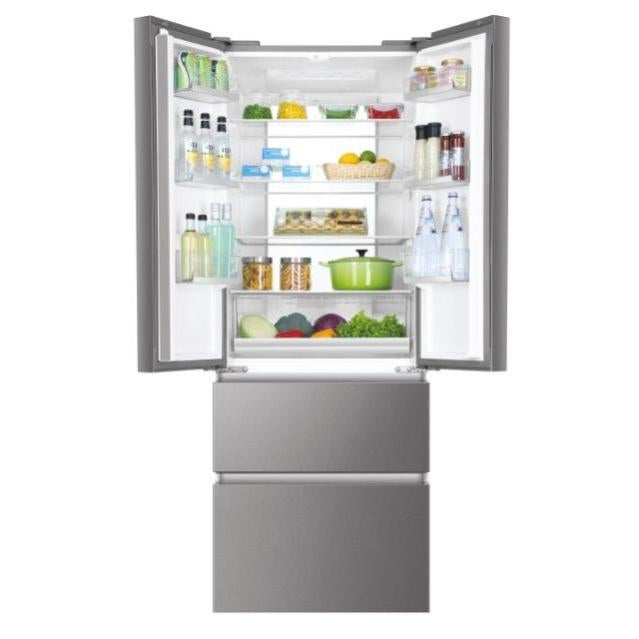 Haier HB 17 FPAAA nevera y congelador Independiente 446 L E Acero ...