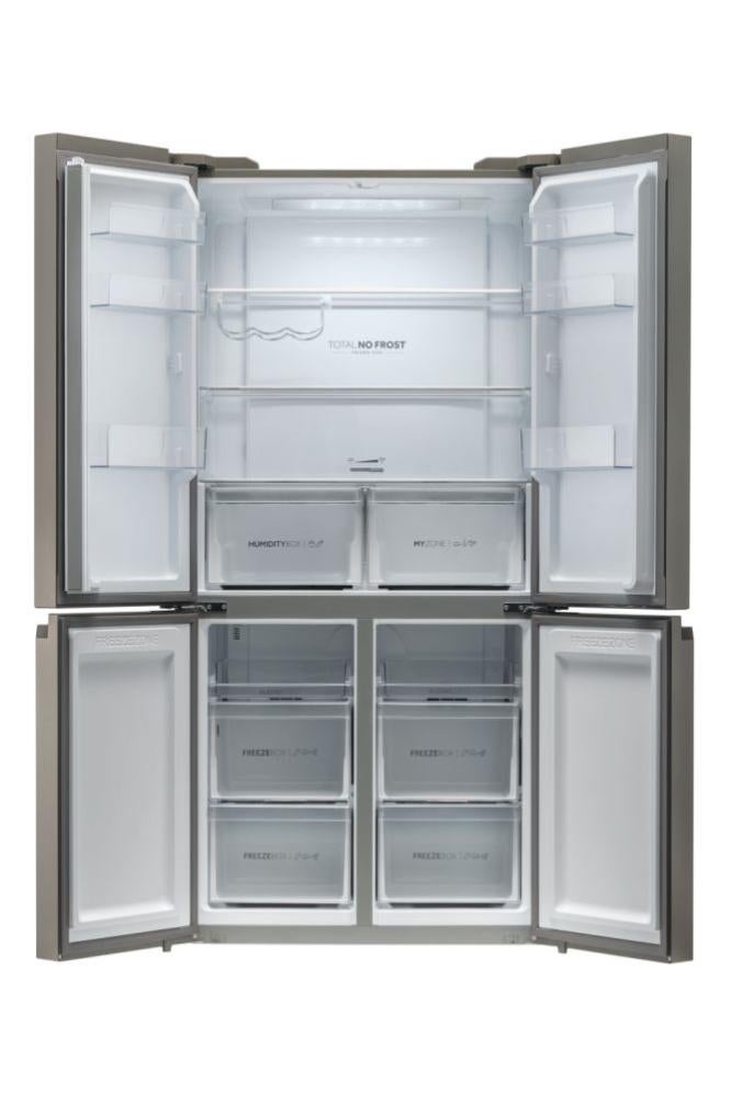 Haier HTF-540DP7 nevera puerta lado a lado Independiente 528 L F Acero ...