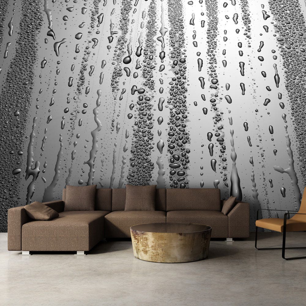 Papier peint - Summer drizzle 250x175 cm | Leroy Merlin Papier peint - Summer drizzle 250x175 cm | Leroy Merlin