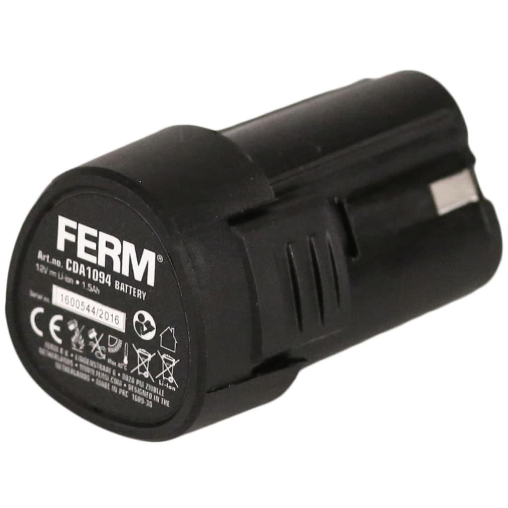 FERM Batteria CDA1094 12 V 1,5 Ah Li-ion | Leroy Merlin