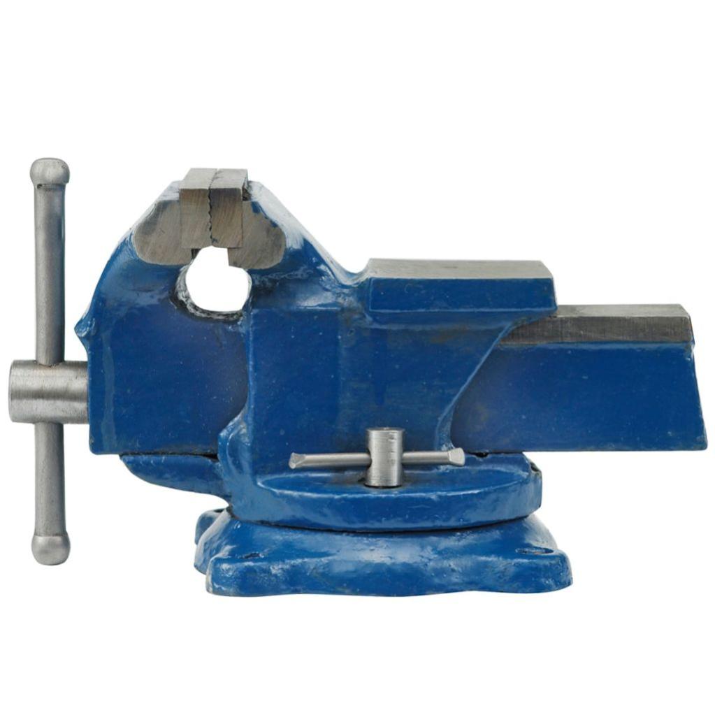 VOREL Morsa da Banco con Base Rotante 100 mm 36037 | Leroy Merlin