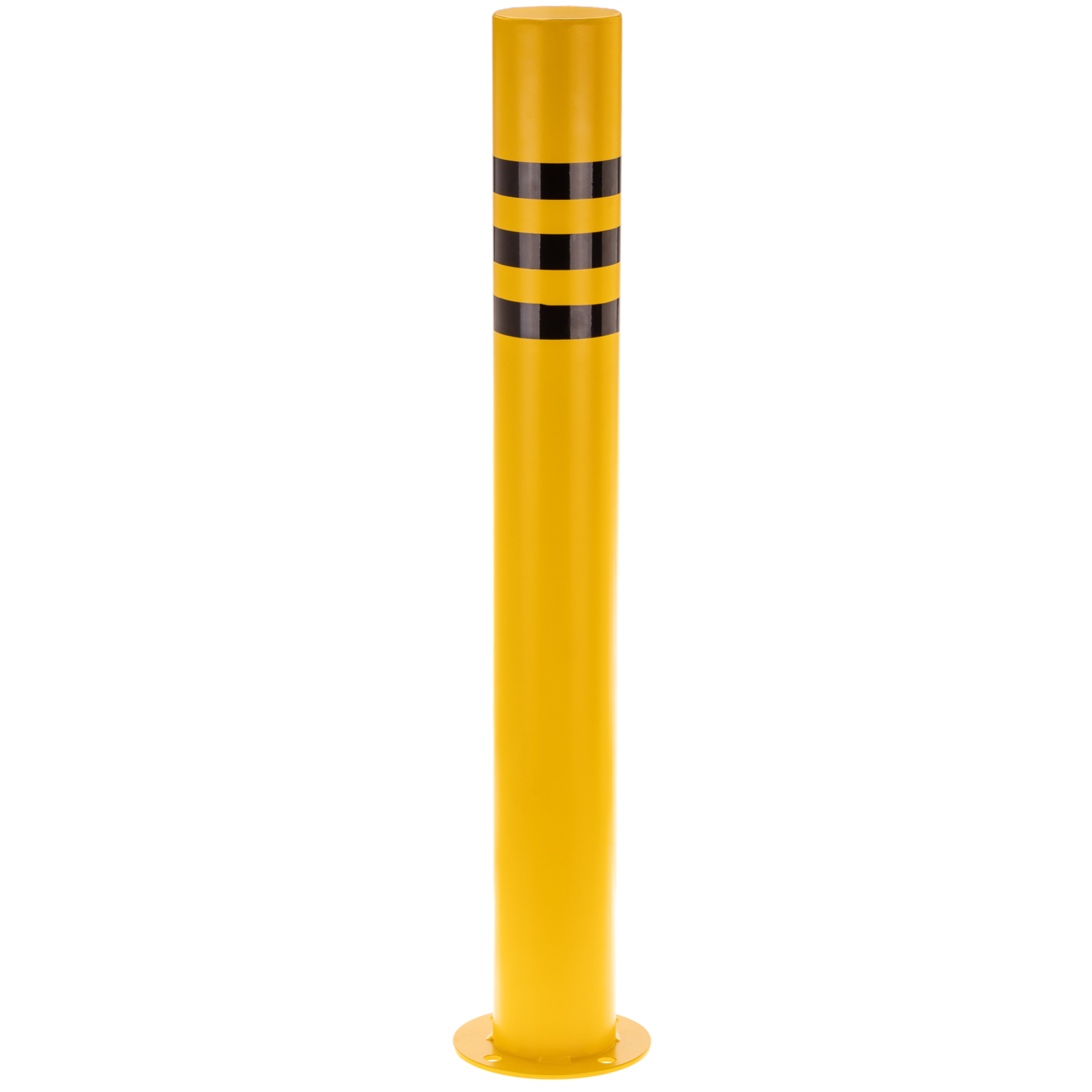 Bollard d’acier avec base cloué 76x600mm | Leroy Merlin
