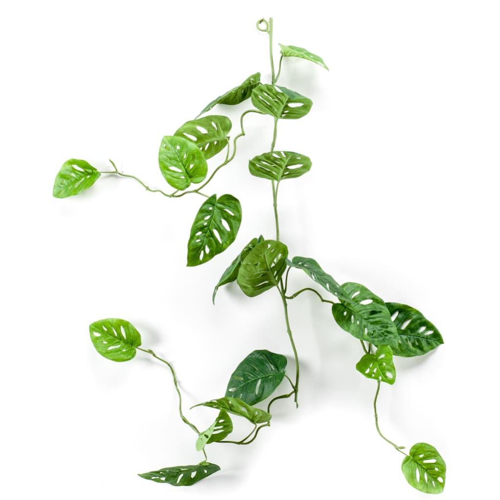 Emerald Monstera Monkey Artificiale a Ghirlanda 120 cm | Leroy Merlin